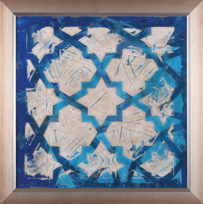 Stained Glass Indigo II - Art Effects Inc